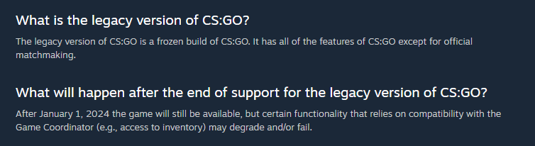 Steam: 將保留CSGO版本 (內附CSGO開啟方法) - TomorrowLAN Counter-Strike